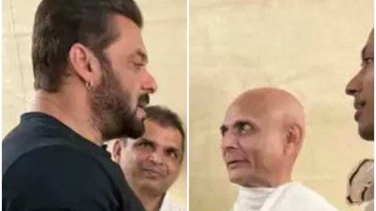 Salman Khan Meets Jain Monk Acharya Vijay Hansratnasur on His 180 Days ...