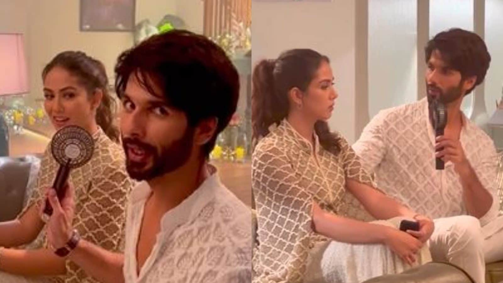 Shahid Kapoor's BTS Video With 'Partner-in-Crime' Mira Rajput is Too ...