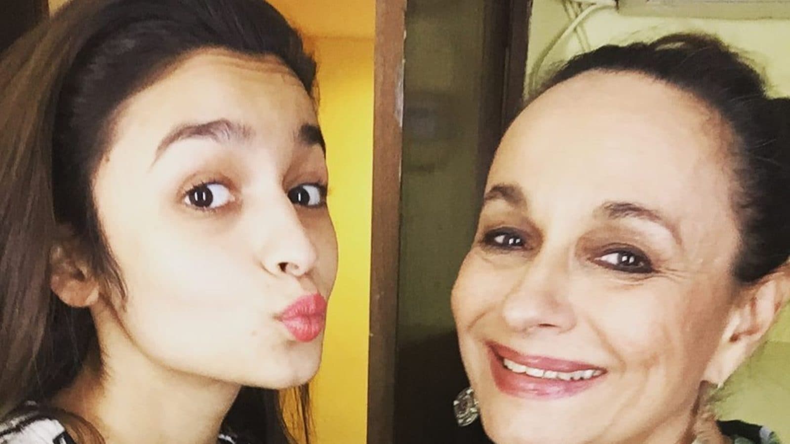 Alia Bhatt Has This ROFL Reaction To Her Throwback Pic With Mom Soni ...