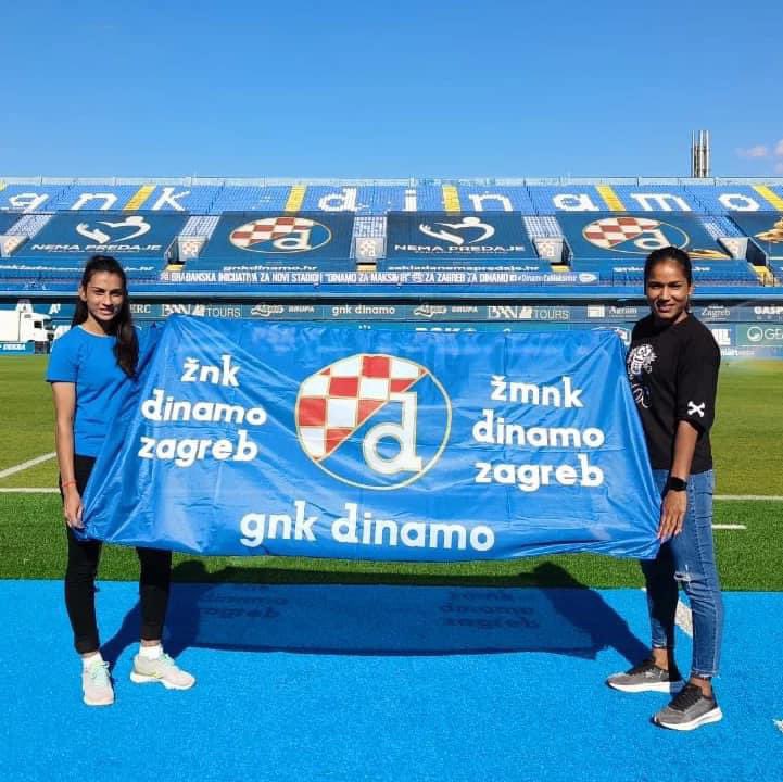 Soumya Guguloth, Jyoti Chouhan Join Croatia's Dinamo Zagreb | Football ...