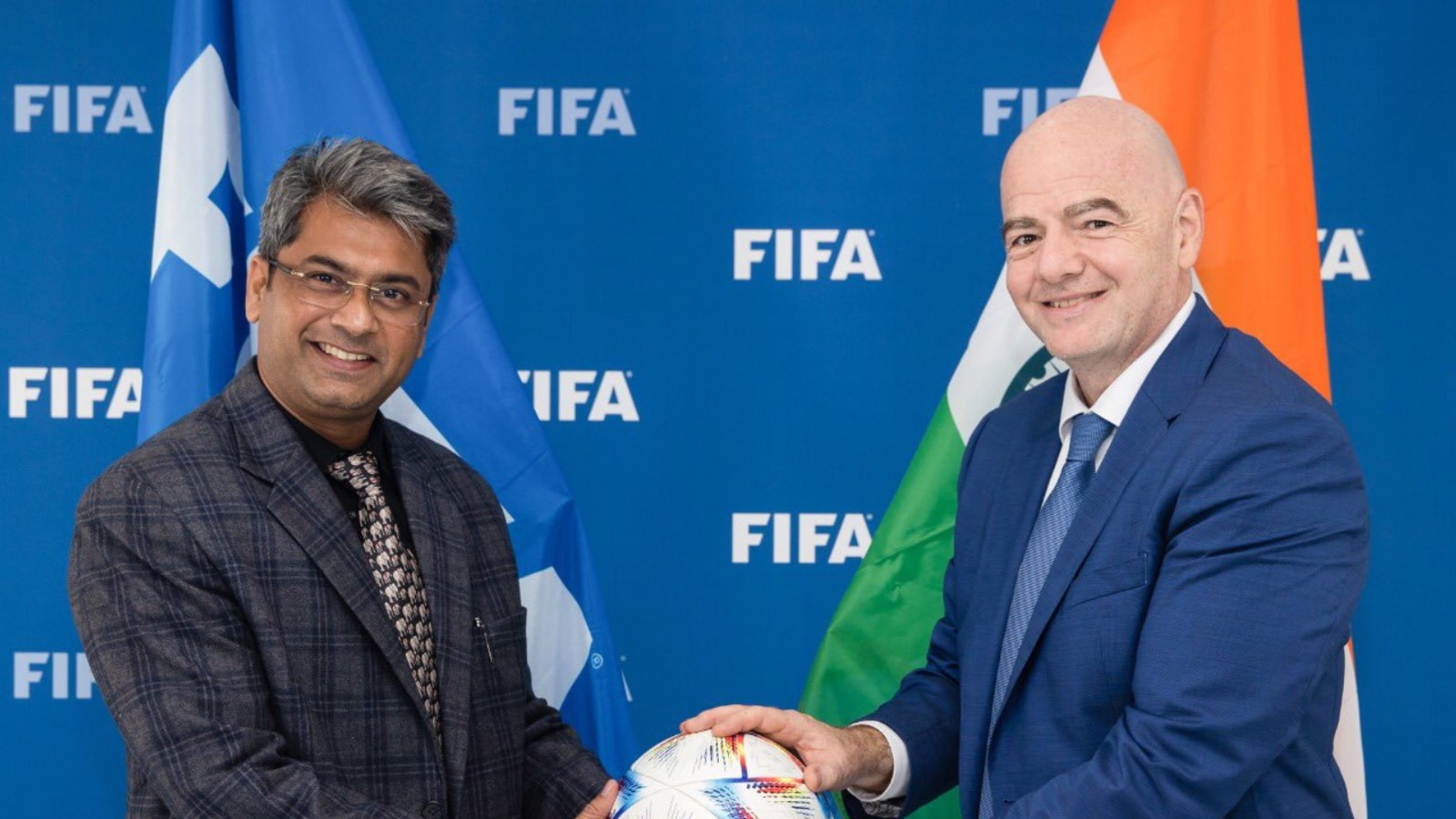 FIFA President Gianni Infantino Hosts First Meeting with New AIFF ...