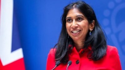 Indian-origin Home Minister Suella Braverman Wins First Queen Elizabeth ...