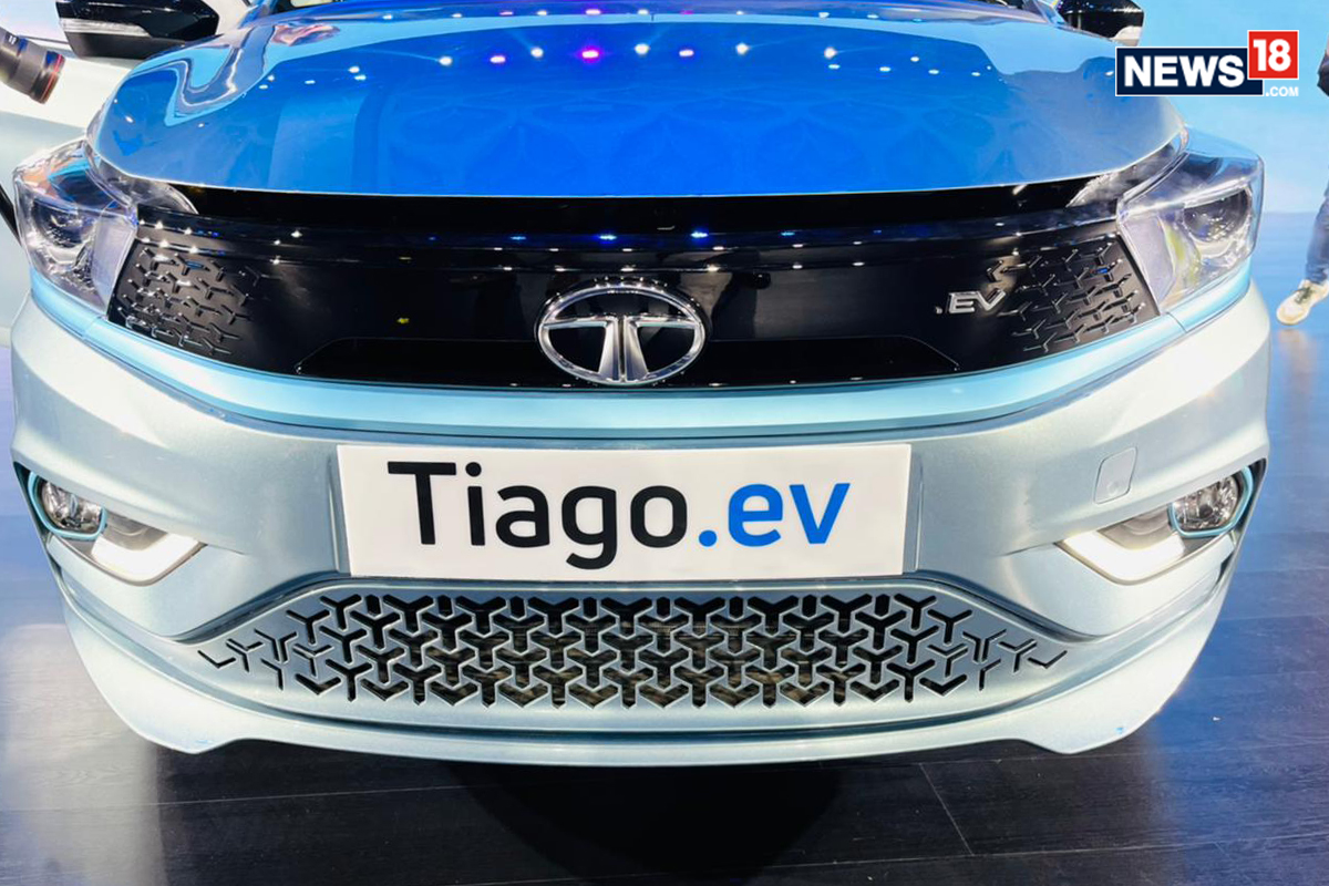 Tata Tiago EV with 315 Km Range in Pics: See Design, Features, Interior ...