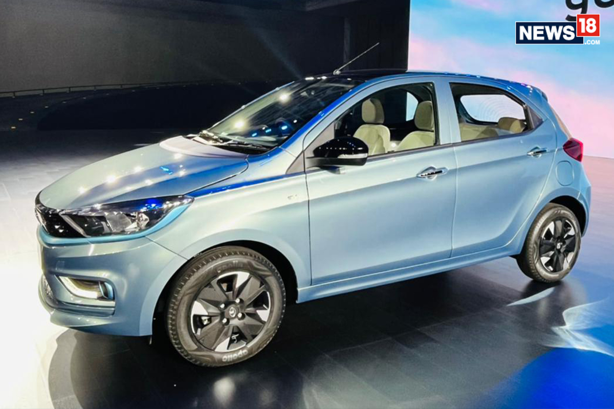 Tata Tiago EV with 315 Km Range in Pics: See Design, Features, Interior ...