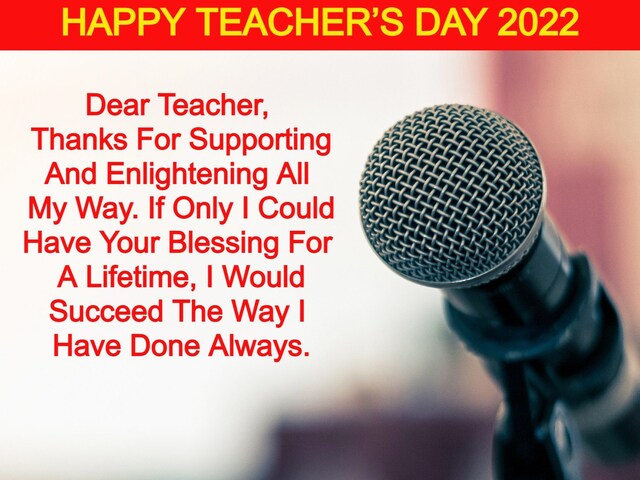 Teacher’s Day 2022: Speech Ideas for Students with Topics - News18