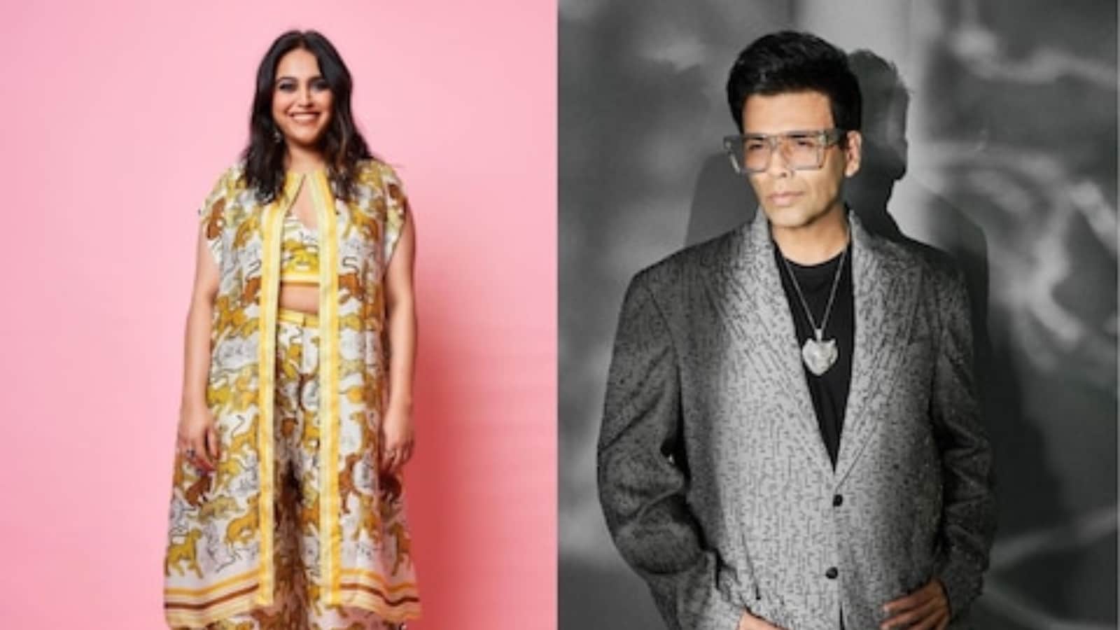 'He's Not a Murderer': Swara Bhaskar's Defends Karan Johar | Movies ...