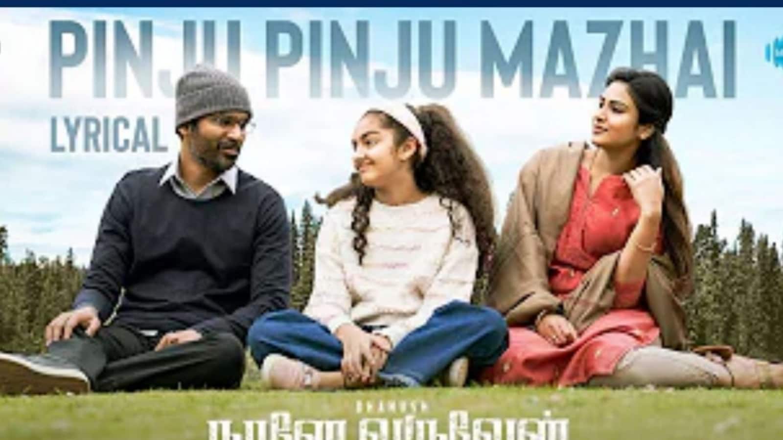 New Single Titled Pinju Pinju Mazhai From Dhanush's Naane Varuvean Out ...