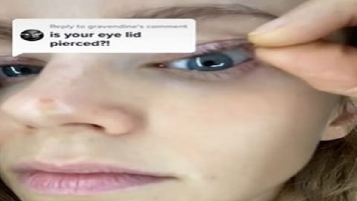 Woman’s Eyelid Piercing Freaks Out the Internet, 'Not as Bad,' She ...