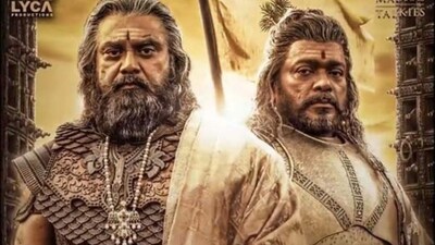 First-look of Sarathkumar and Parthiban From Mani Ratnam's Ponniyin ...