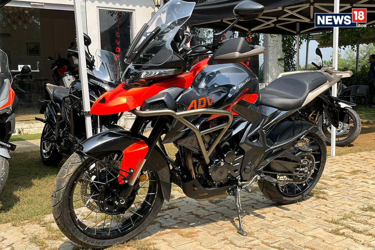 Zontes 350 T-ADV in Pics: See Design, Features and More in Detail - News18