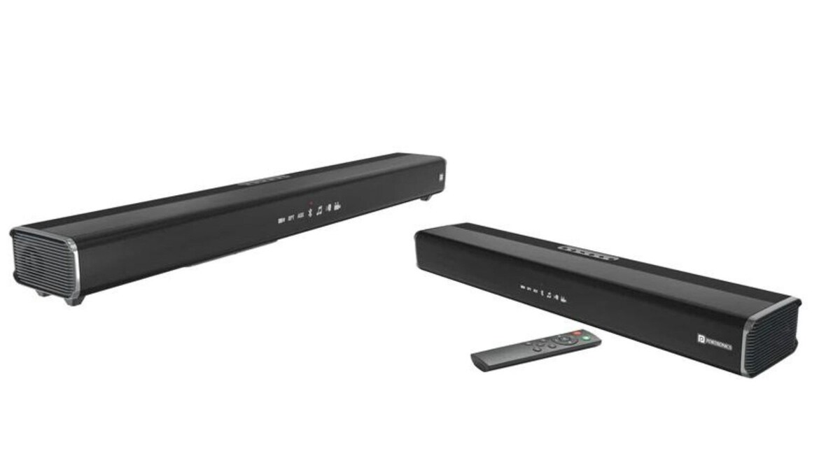 Portronics Sound Slick IV And Sound Slick V Soundbars Launched: All ...