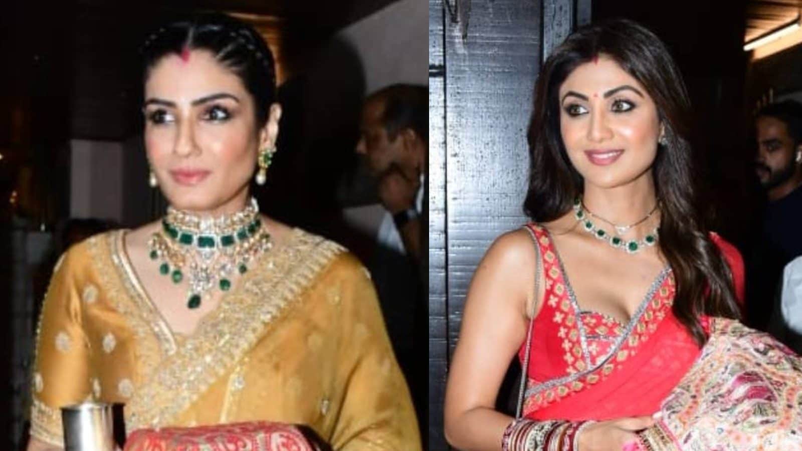 Karva Chauth 2022: Raveena Tandon, Shilpa Shetty and More Arrive At ...