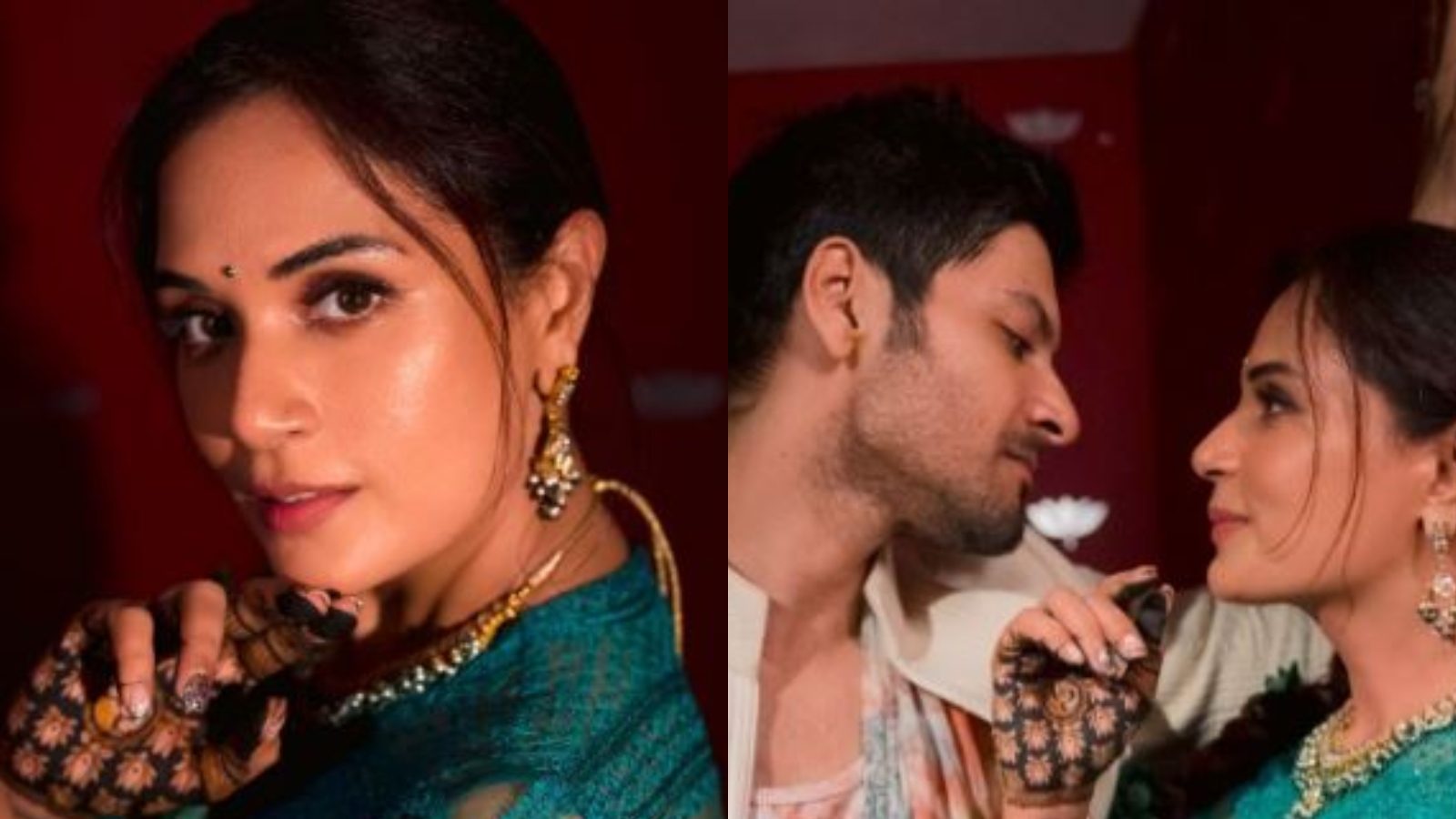 Richa Chadha, Ali Fazal Look Love Struck on Their 'Mehendi Ki Raat ...