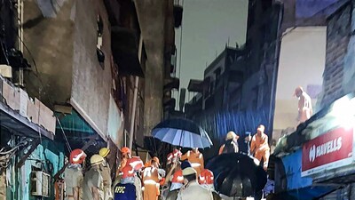 House Collapses in West Delhi After Cylinder Explosion, Eight Injured ...