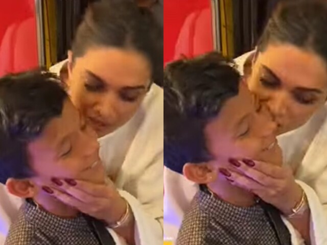 Deepika Padukone Kisses Chhello Show Actor Bhavin Rabari, Leaves Him ...