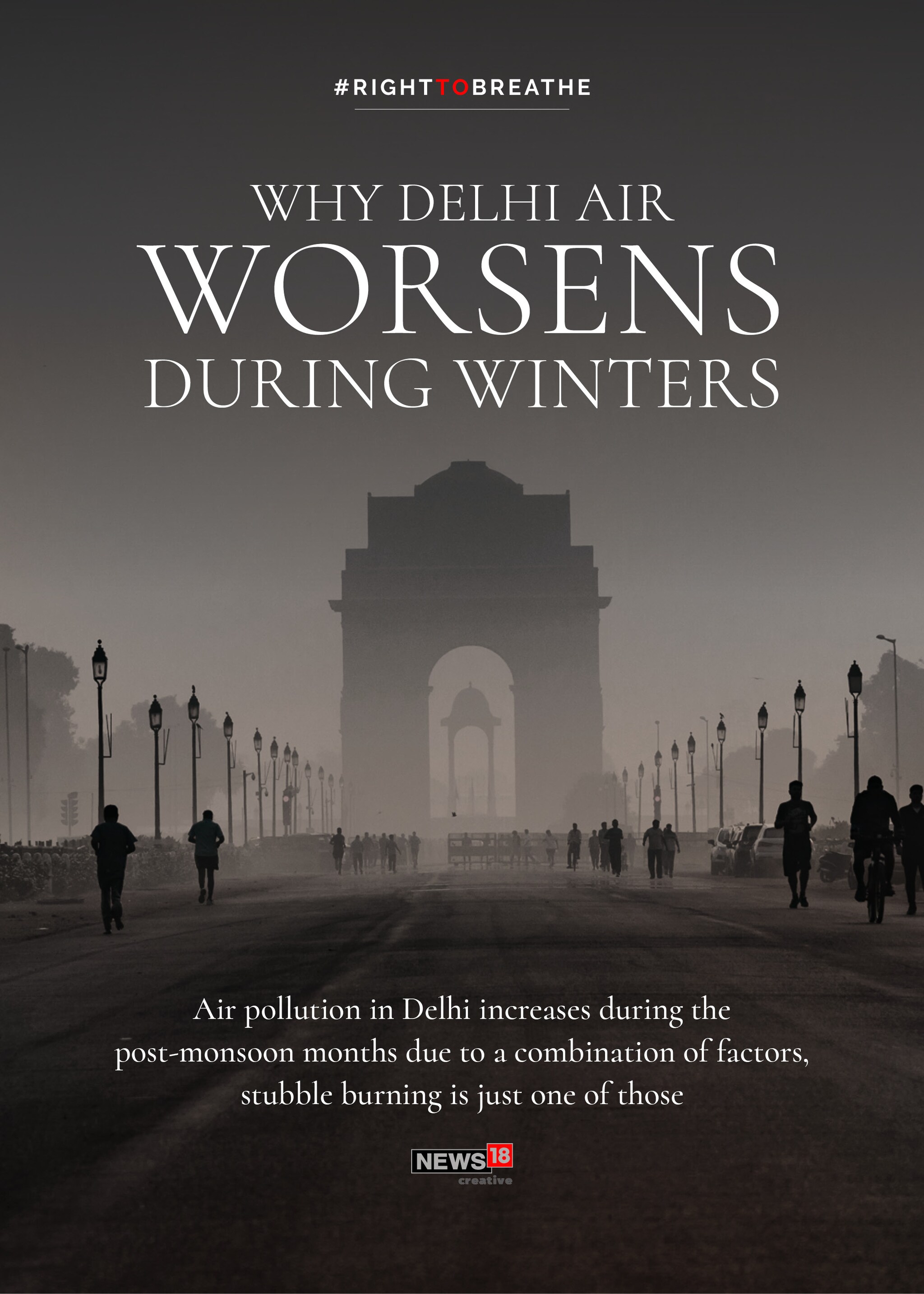Why Does Delhi Air Become Unbreathable Only in Winter? Infographic ...