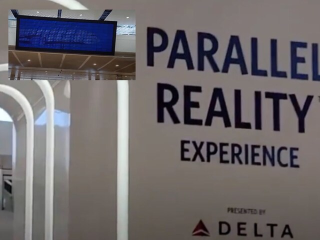 Detroit Airport's 'Parallel Reality' Screen Shows You Only Your Flight ...