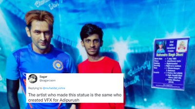 Dhoni or Ranbir Kapoor? MSD's Wax Statue in Mysore Has Sent Cricket ...