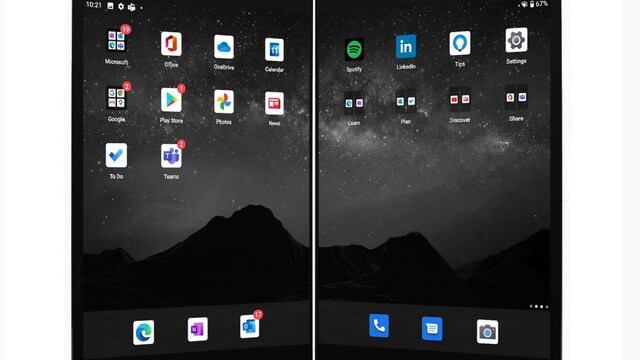 Microsoft Surface Duo and Duo 2 Getting Windows-Like Android 12L Update ...