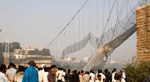 Morbi Cable Bridge Collapse: Contractors Among 9 Arrested; PM Chairs ...
