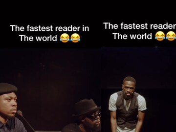 This Nigerian Comedian's Claim That He is The 'Fastest Reader in the ...