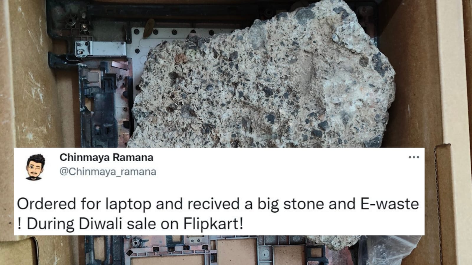 Mangaluru Man Orders Gaming Laptop on Flipkart, Gets a Big Stone and E ...