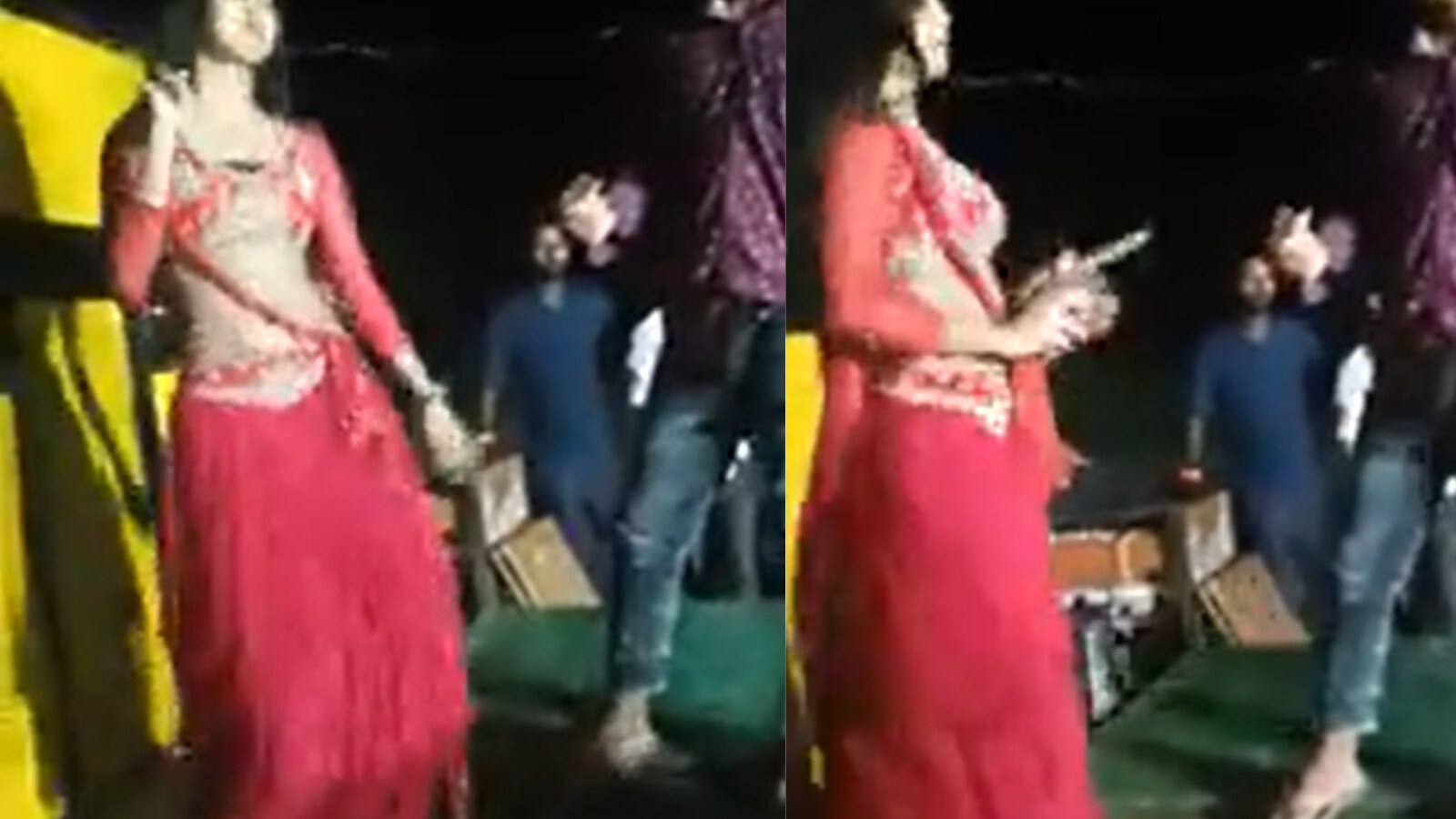 Shocking Video of Woman Dancer Waving Pistol at Event in Bihar Goes ...