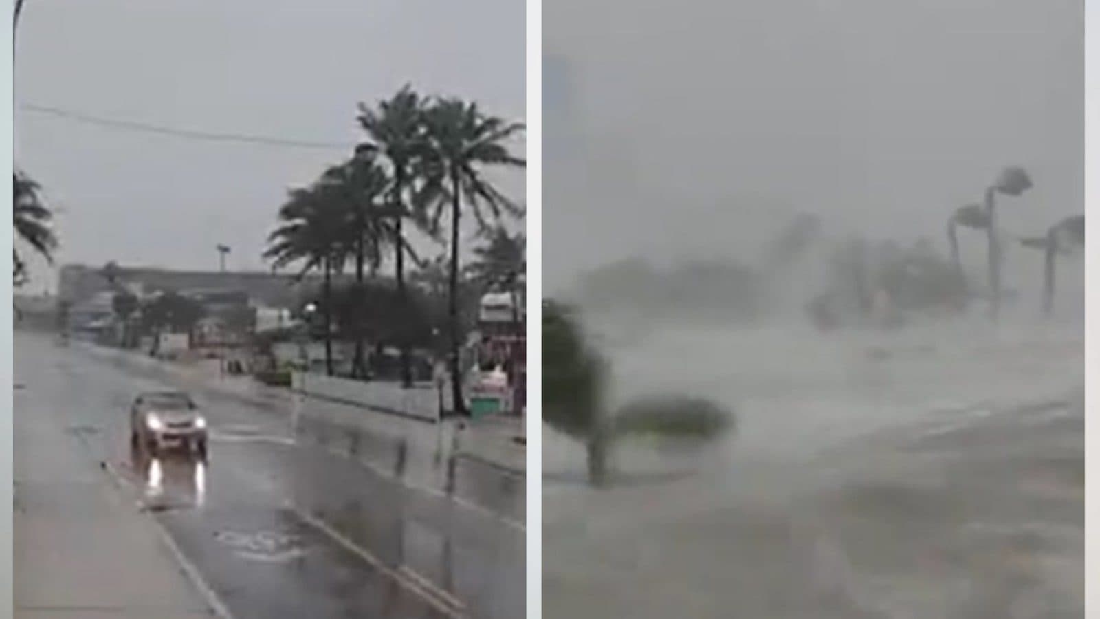 From Traffic on Street to Roof-High Water: Timelapse Clip Captures ...