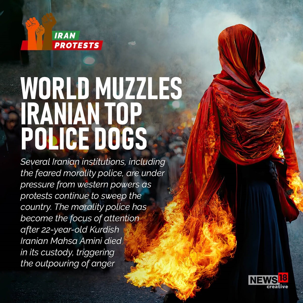 Amid Brutal Crackdown of Protests, World Muzzles Iran's Top Police ...