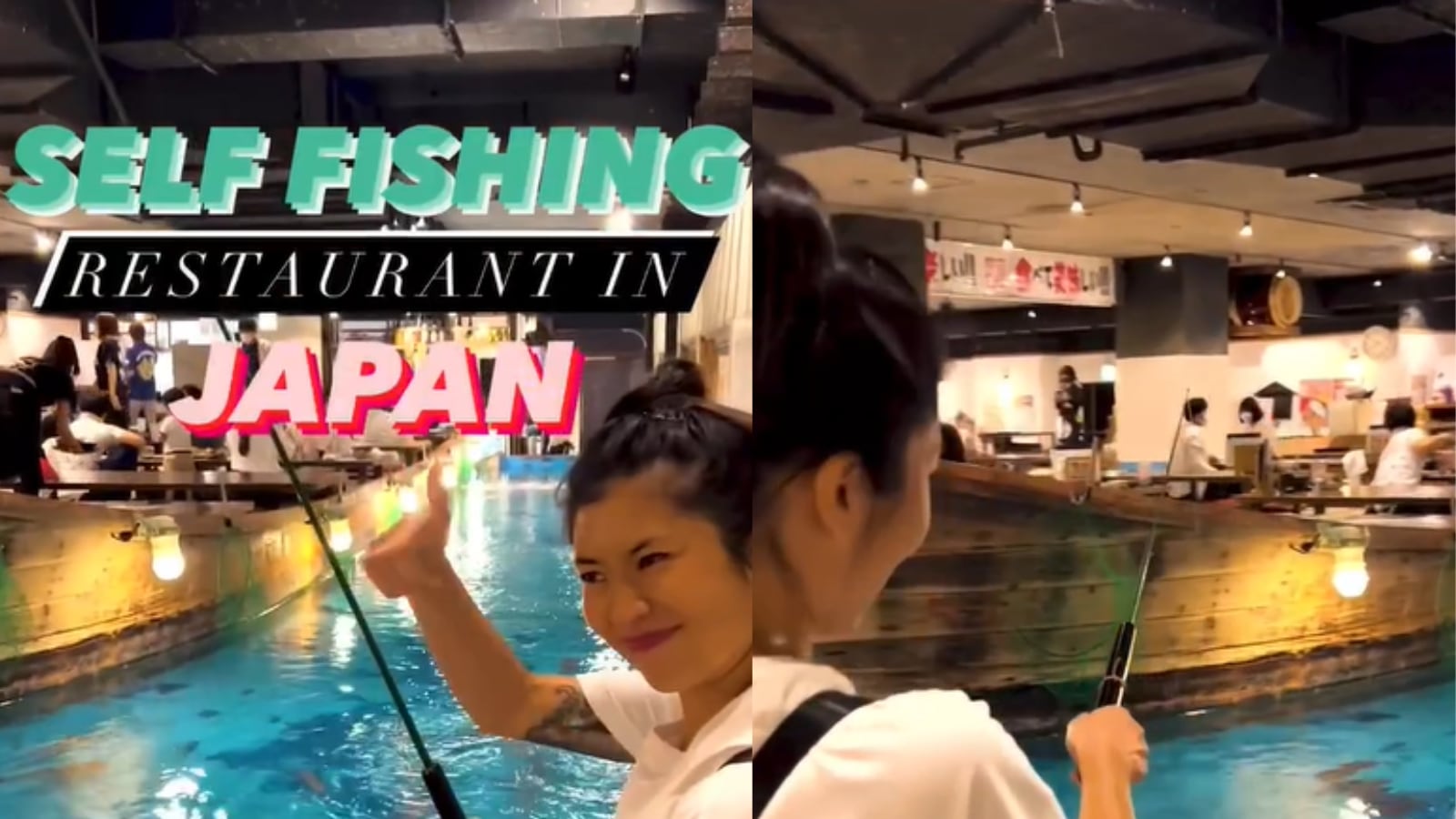 At This Japanese Restaurant, Catch The Fish You Want to Eat | Buzz News ...