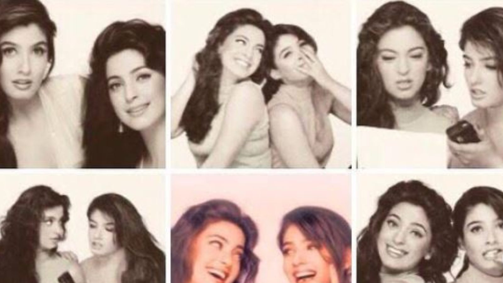Juhi Chawla Walks Down Memory Lane to Wish Raveena Tandon, Netizens Can't Get Over the 90s Divas ...