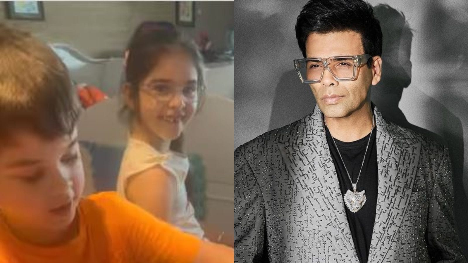 Karan Johar’s Kids Yash and Roohi Roast KJo As He Sings ‘Abhi Na Jao ...