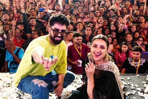 Parineeti Chopra Drops Pic With Harrdy Sandhu From Code Name Tiranga Promotions, Check Here - News18