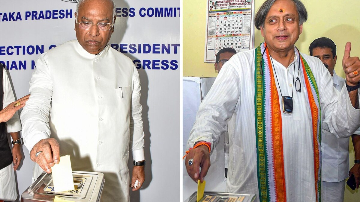 Cong Prez Polls: ‘Proxy’ Kharge or ‘Candidate of Change’ Tharoor? All Eyes on Wednesday Results ...