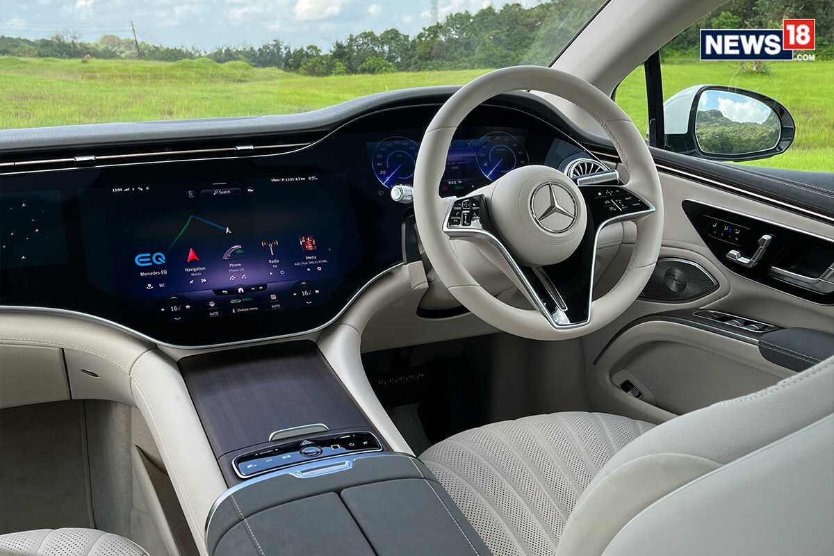 Mercedes-Benz EQS 580 in Pics: See Design, Features, Interior and More ...