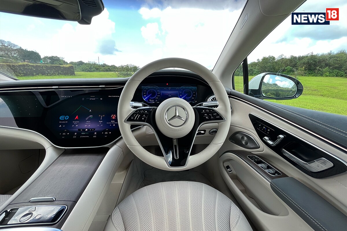 Mercedes-Benz EQS 580 in Pics: See Design, Features, Interior and More ...