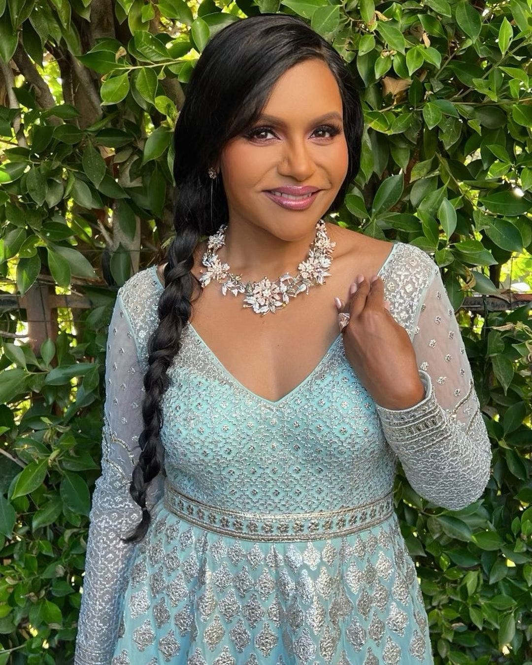 Mindy Kaling Looks Ravishing In Gorgeous Designer Ethnic Wear For ...
