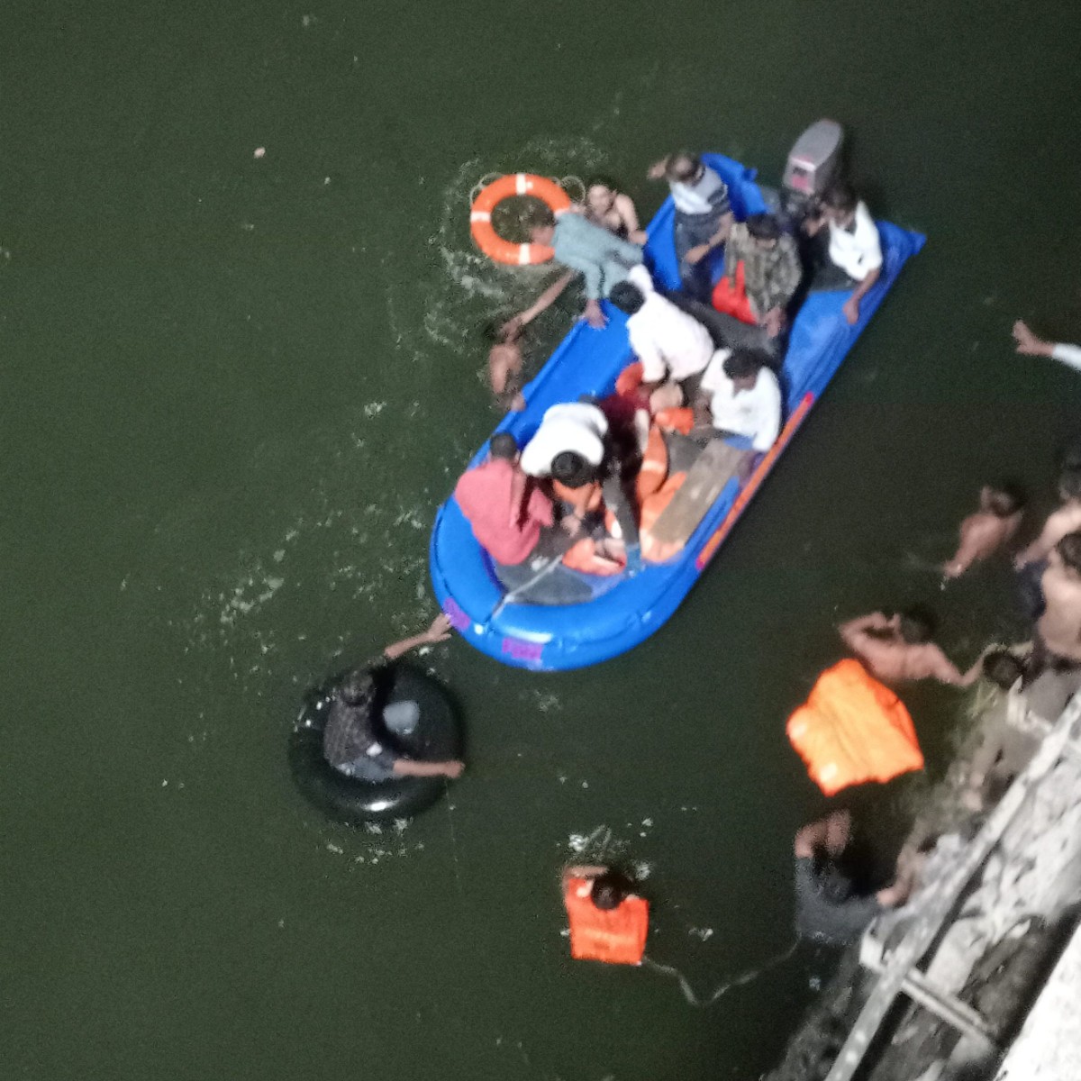 In Pics | How the Gujarat Morbi Bridge Collapse Tragedy Unfolded - News18 In Pics | How the Gujarat Morbi Bridge Collapse Tragedy Unfolded - News18