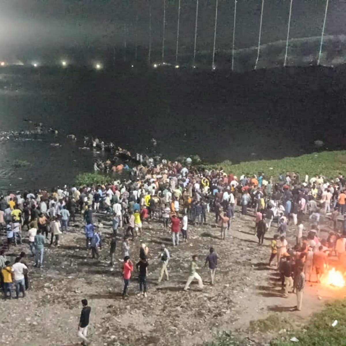 In Pics | How the Gujarat Morbi Bridge Collapse Tragedy Unfolded - News18