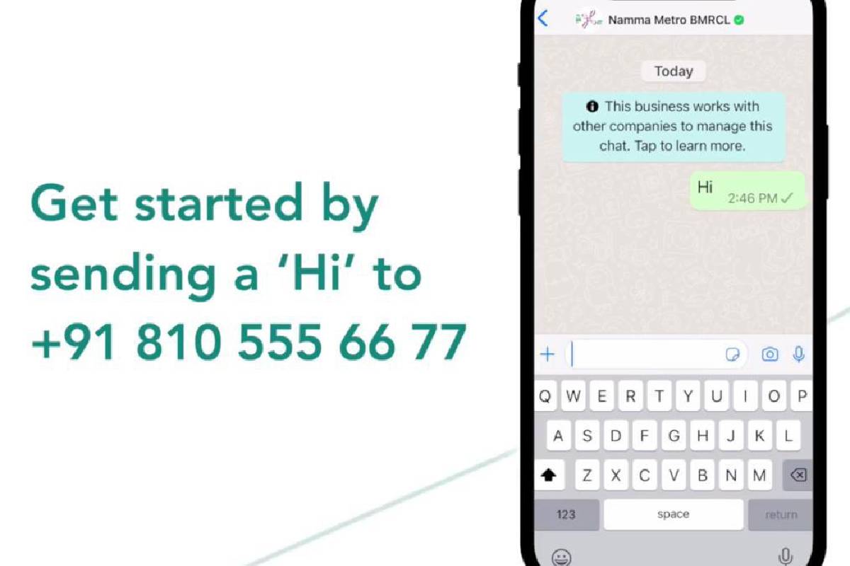 Bengaluru: Namma Metro Commuters to Get Tickets on WhatsApp, Details ...