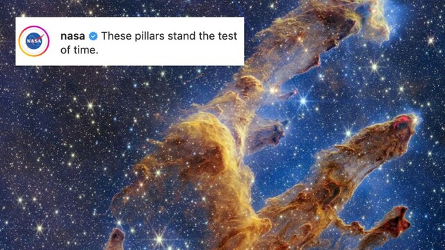 Newly-formed Stars Glistening in 'Pillars of Creation' Captured by NASA’s James Webb Telescope ...