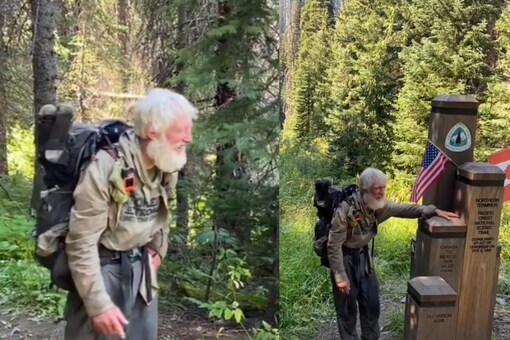 71-year-old US Man Completes 4000km Pacific Crest Trail, Leaves ...