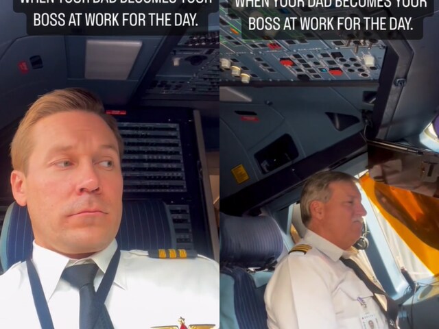 'When Pops is The Boss': Instagram Video of Father-son Duo Pilots ...
