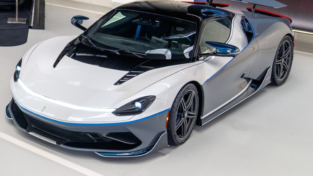 Mahindra Pininfarina Battista Pure-Electric Hyper GT Car Delivered in ...