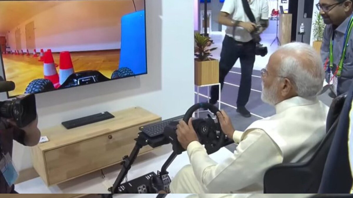Watch: PM Modi Drives Car in Sweden from India Remotely Using 5G ...