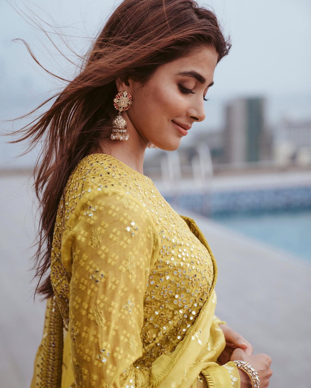 Pooja Hegde Spells Elegance In Lime Green Lehenga, Check Out The Diva's ...