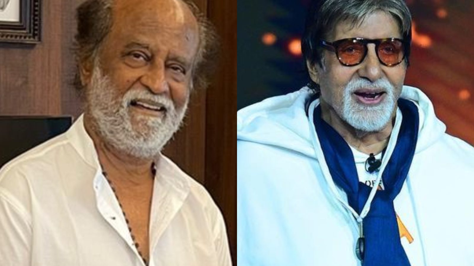 Superstar Rajinikanth Wishes 'Legend' Amitabh Bachchan On His Birthday ...