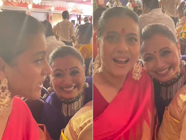 Rani Mukerji Shows Her Goofy Side In Kajol's Durga Puja Celebrations ...
