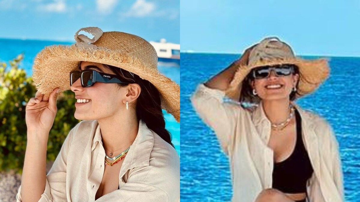 Rashmika Mandanna Sets Temperatures Soaring With Bikini Clad Pics In
