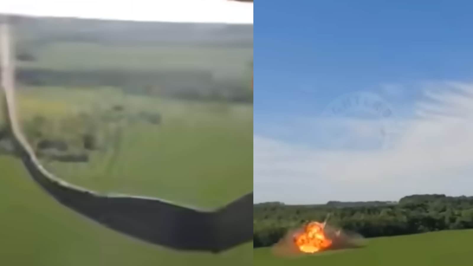Russian Pilot’s Helmet Camera Captured the Exact Moment When He Ejected ...
